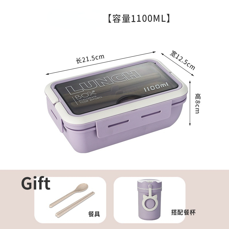 Microwave Oven Plastic Split Lunch Box Lunch Box S... – Grandado