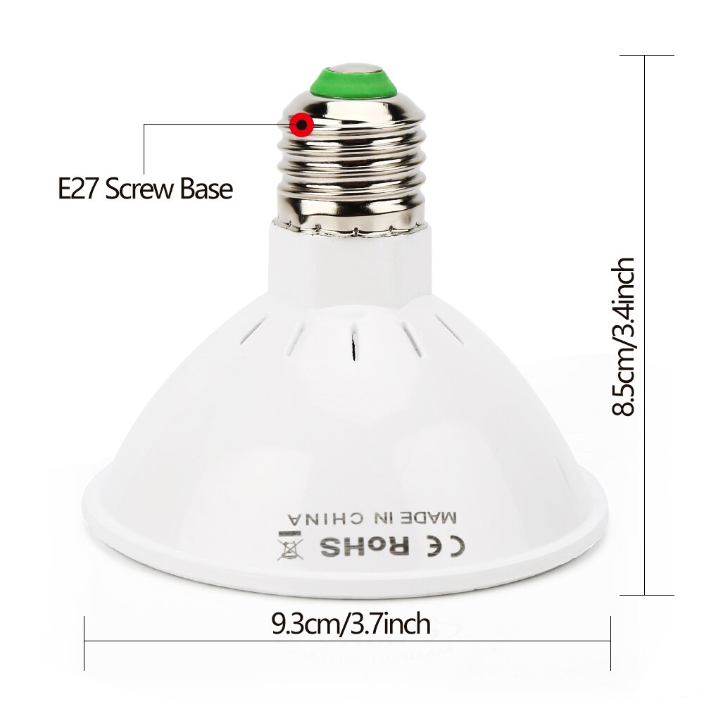 8pcs/lot 166Red 34Blue Leds Grow Led Red Blue E27 ... – Vicedeal