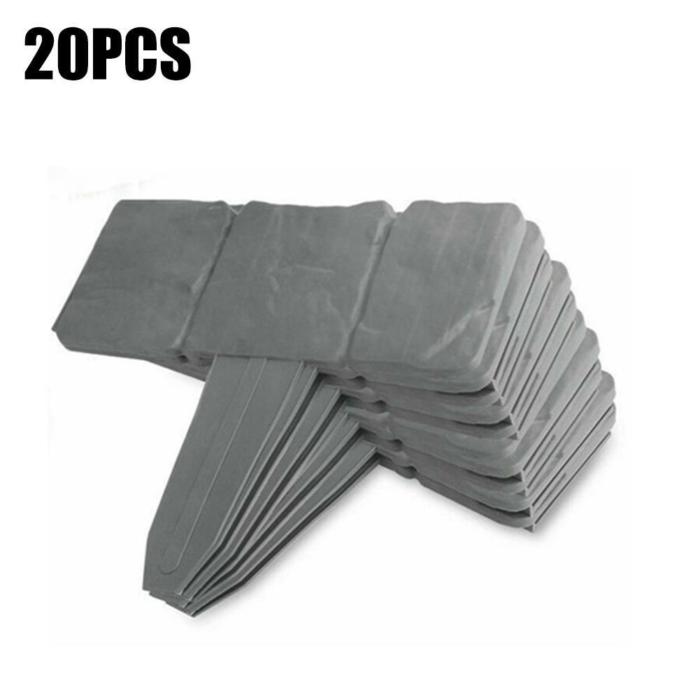 20Pcs Grey Orange Garden Fence Edging Cobbled Ston... – Vicedeal