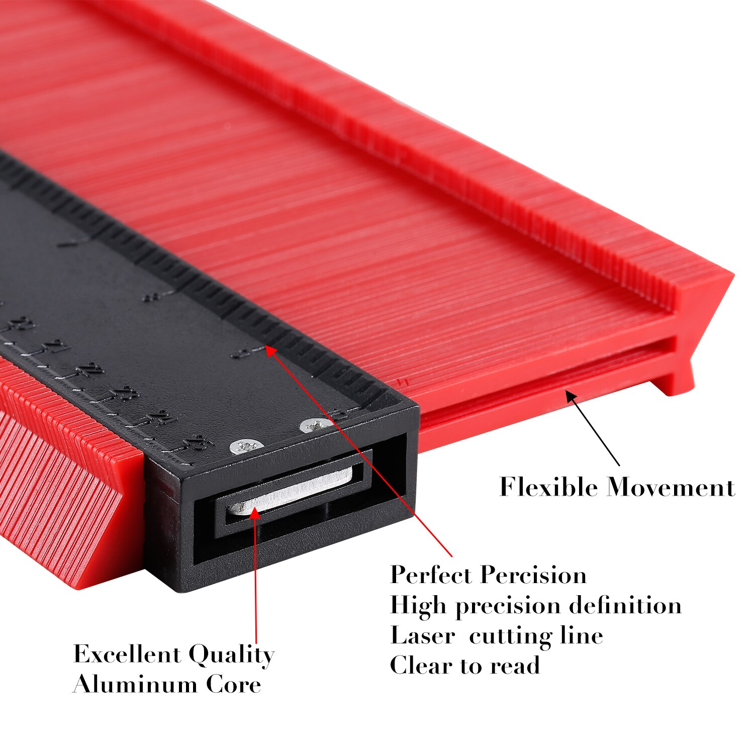 Aluminum Core Ultra Wide Contour Gauge 5/10" Irreg... – Vicedeal
