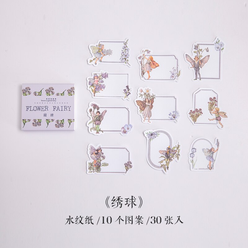 Dimi 30 Pcs/Box Cute Flower Fairy Aesthetic Sticke... – Vicedeal