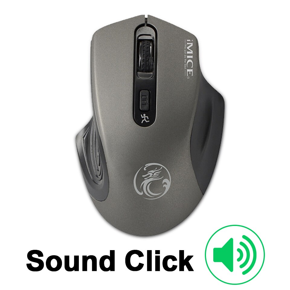 Wireless Mouse USB Computer Mouse Silent Ergonomic... – Grandado