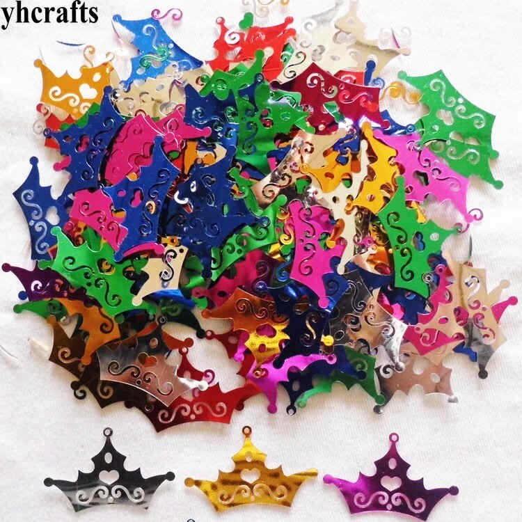 20gram/Lot Crown sequins.Craft material Kindergart... – Grandado