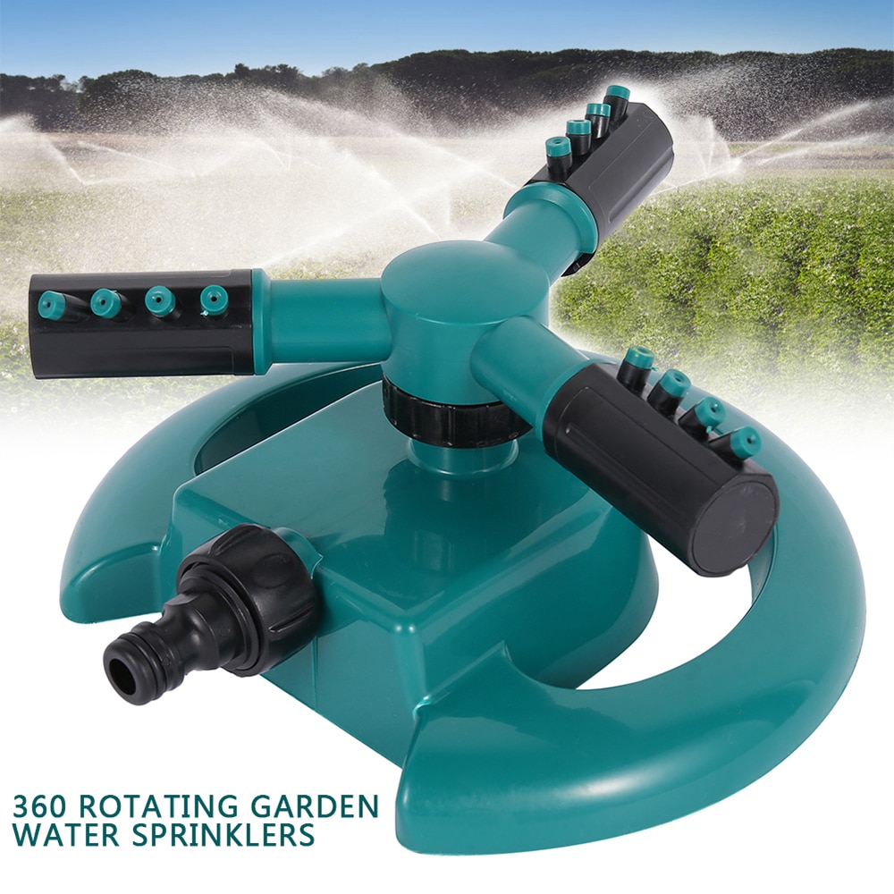 Garden sprinkler Lawn Sprinkler Automatic 360 Rota... – Grandado