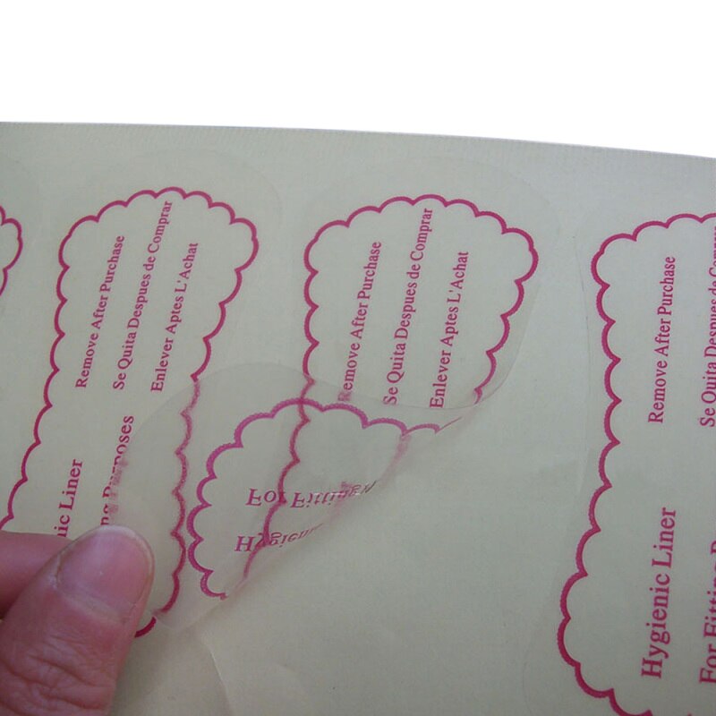 Pegatinas adhesivas transparentes para ropa interi... – Grandado