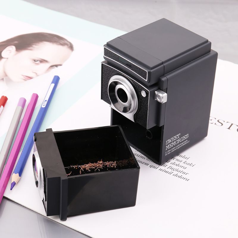 Retro Vintage Camera Style Pencil Sharpener Mechan... – Grandado