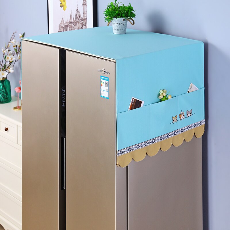 Koelkast Cover Doek Vriezer Top Stofkap Gordijn Ro... – Grandado