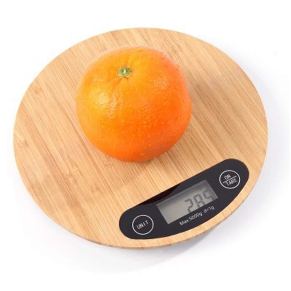 Wooden Kitchen Scale Environmental Wood Food Scale... – Vicedeal