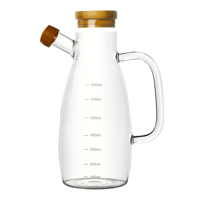 Durable Glass Oil Bottle Dispenser with Handle Sca... – Vicedeal