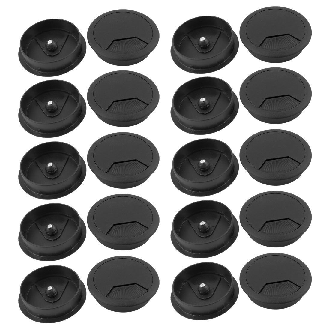 Style 20pcs PC Computer Desk Grommet Wire Hole Cap... – Grandado