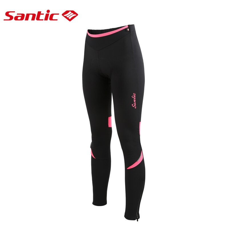 Santic mulheres calças de ciclismo inverno velo 4d... – Vicedeal