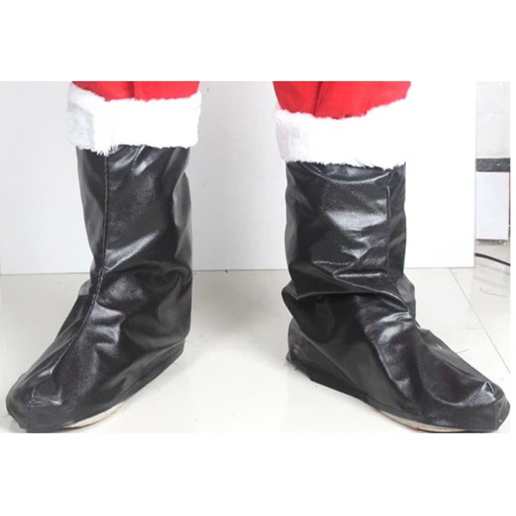 Santa Claus Costume Boots Christmas Props Boots Pa... – Grandado