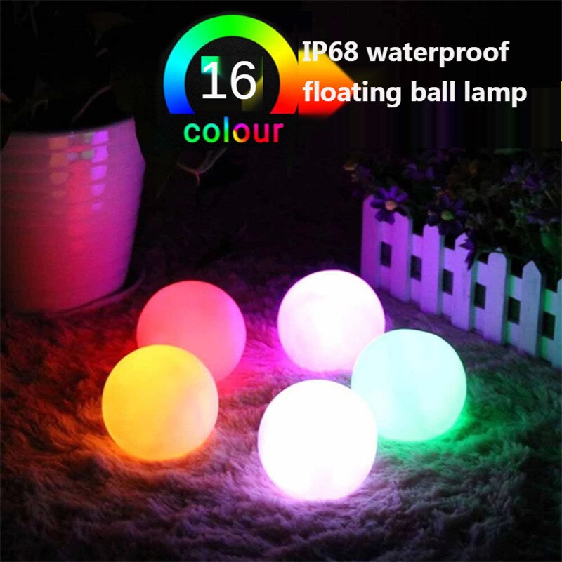 LED Luminous Ball Light Props Decoration Remote Co... – Vicedeal