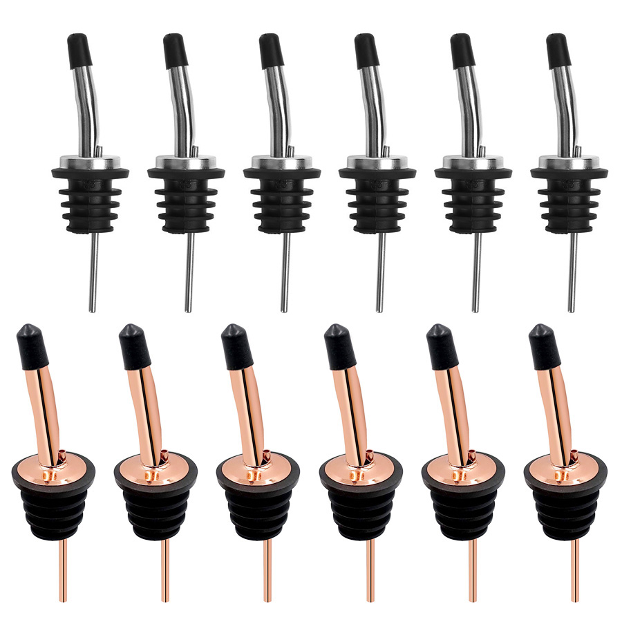 12 Pack Rvs Klassieke Fles Pourers Taps Toelopende... – Grandado