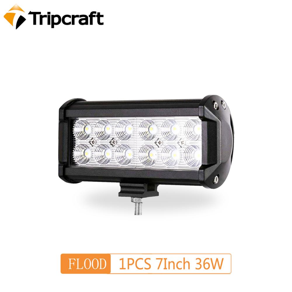 Tripcraft 7 "7Inch Led Licht Bar Worklight 36... – Vicedeal