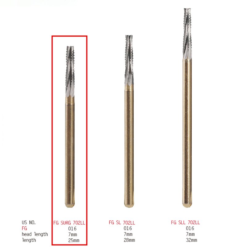 5 teile/paket Dental Bur SBT Carbide Dental Extrak... – Grandado