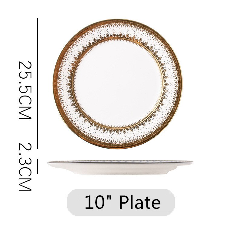 Porcelain Dinnerware Set Ceramic Dinner Plate Cera... – Grandado