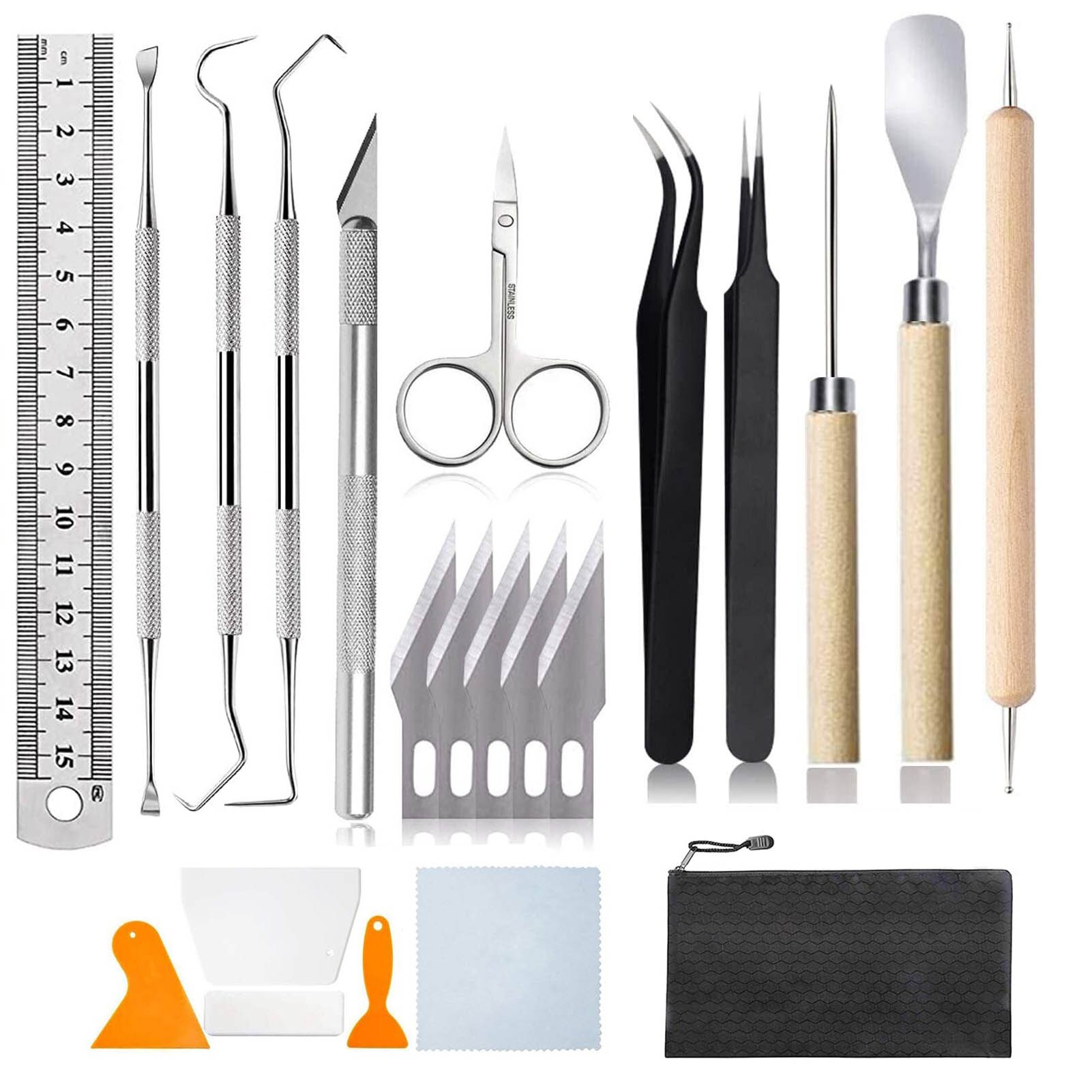 22 Pieces Craft Vinyl Weeding Tools Set Basic Viny... – Vicedeal
