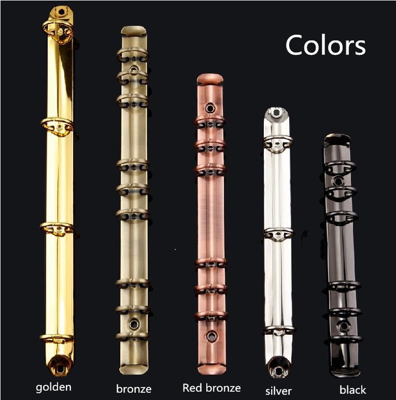 A4 A5 A6 Stainless Steel Binder Clip Ring Notebook... – Grandado