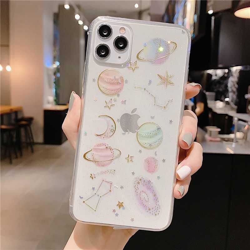 Epoxy Phone Case For iPhone 12 12Pro 11 11 Pro Max... – Vicedeal