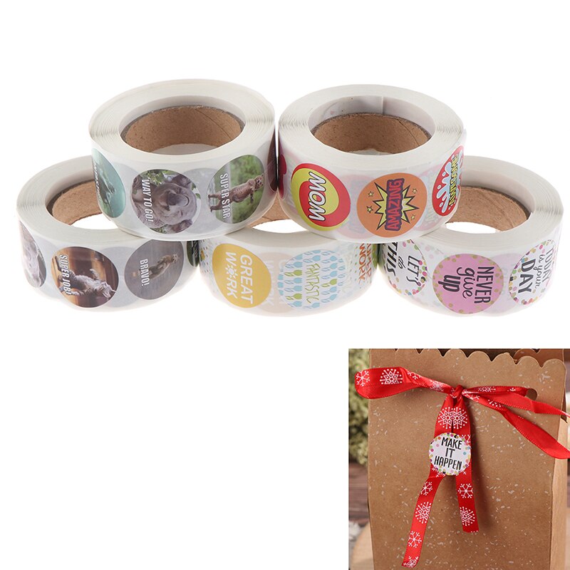 500Pcs Moedigen Sticker Seal Labels Verpakking Fee... – Grandado