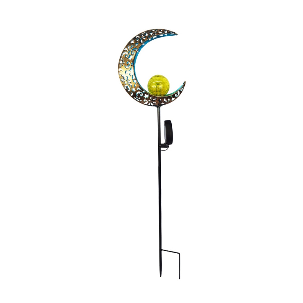 Solar LED Sun Moon Flame Light Waterproof Retro Ir... – Grandado