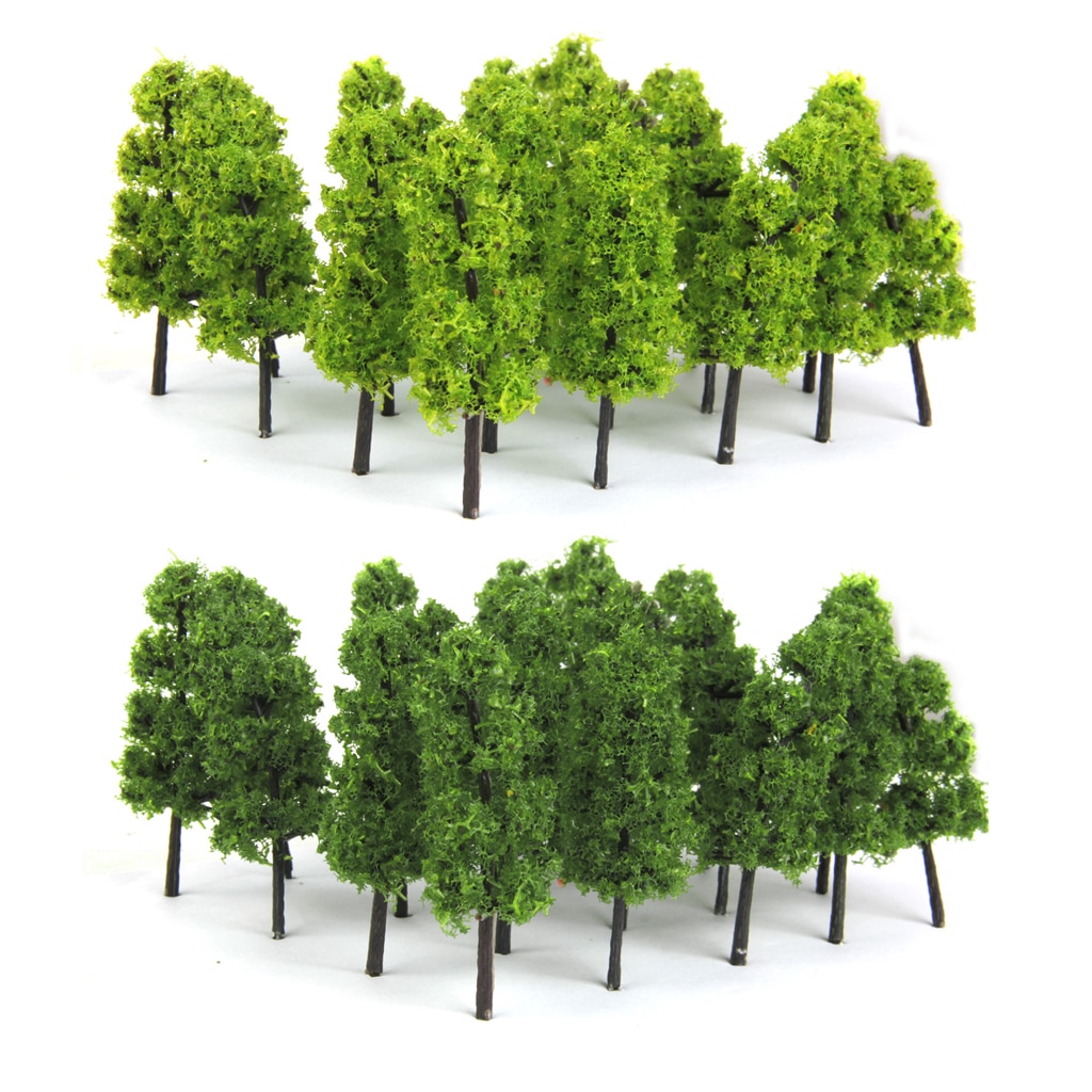 20Pieces Pagoda Trees Model Train Railroad Miniatu... – Vicedeal