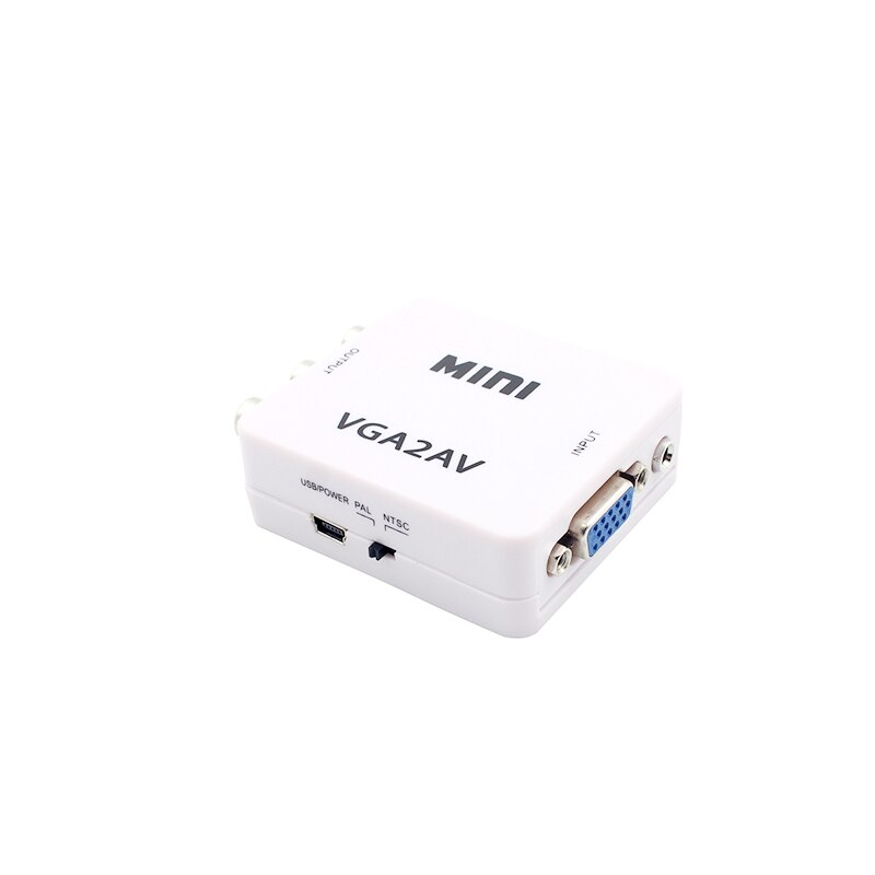 HD Mini VGA to AV RCA Audio Converter VGA2AV/CVBS ... – Vicedeal