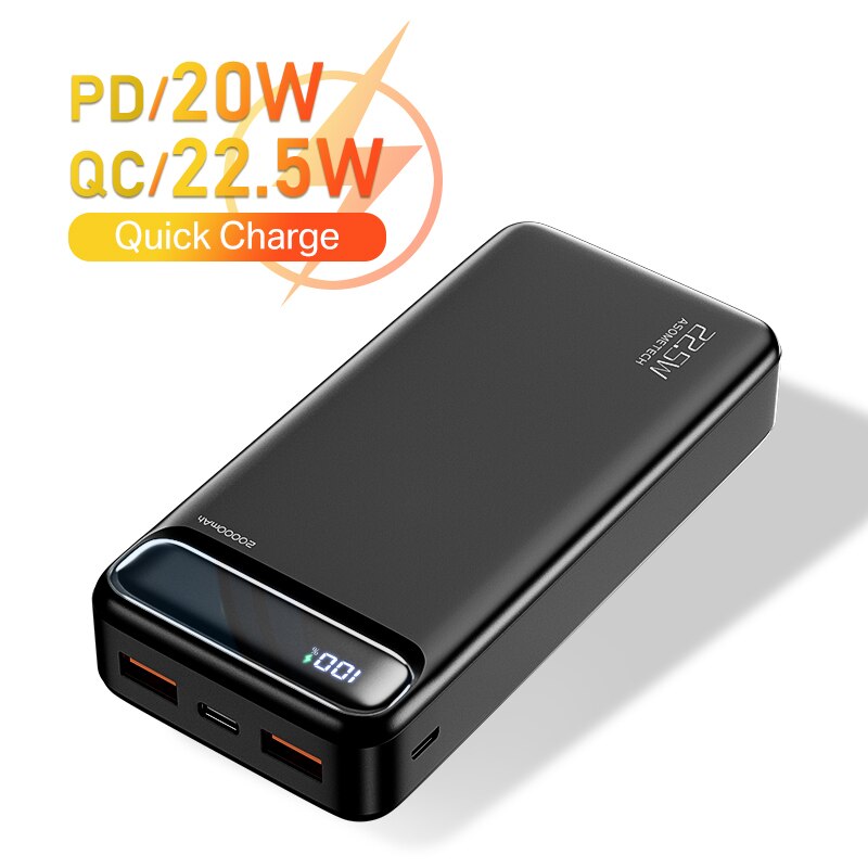 Power Bank, 20000mAh, 10000mAh External Battery fo... – Grandado