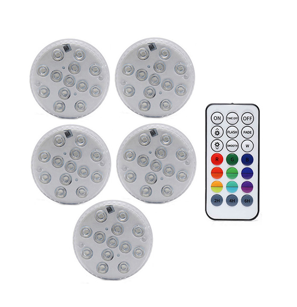 13 LED Remote Controlled RGB Submersible Light Bat... – Vicedeal