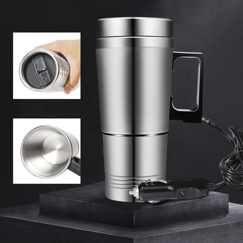 12V24V Car Vacuum Flask Electric Car Kettle Safe R... – Vicedeal