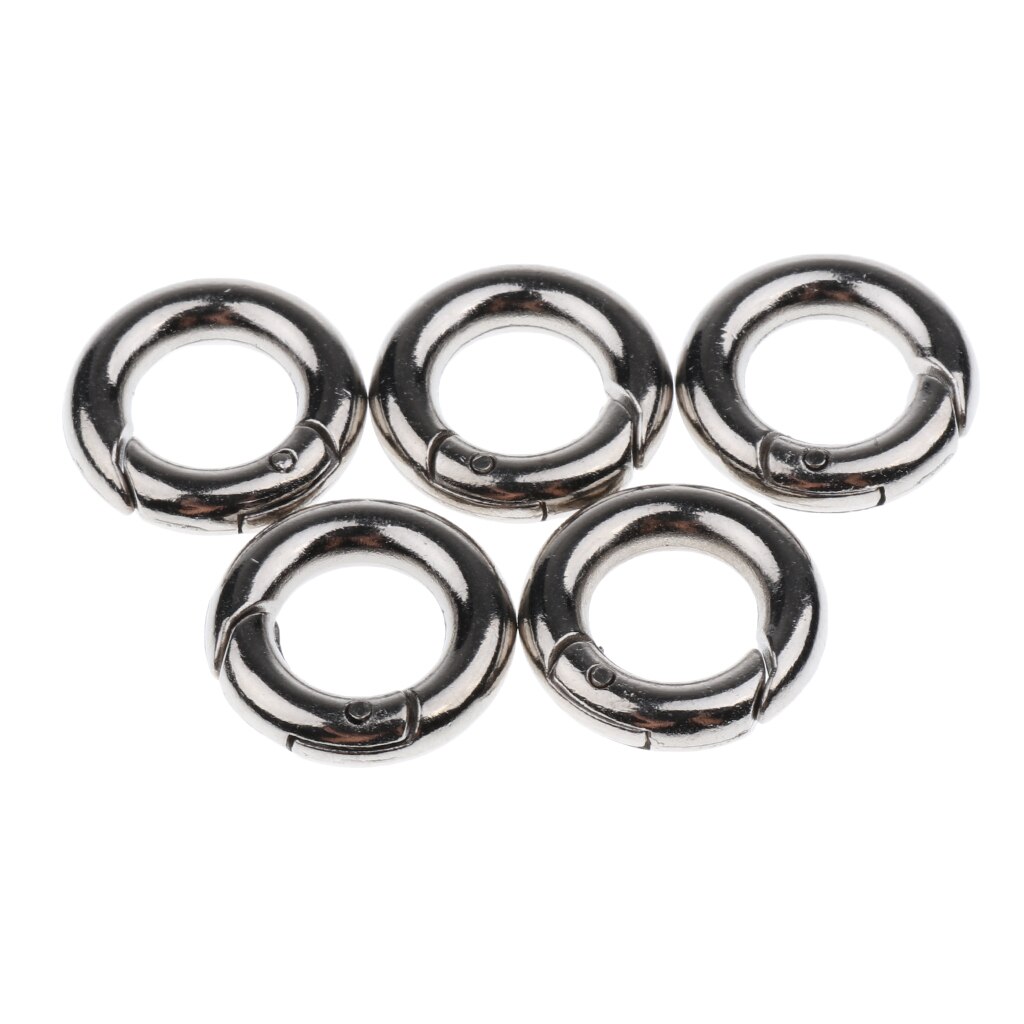 5x Round Carabiner Camping Spring Snap Clip Hook K... – Vicedeal