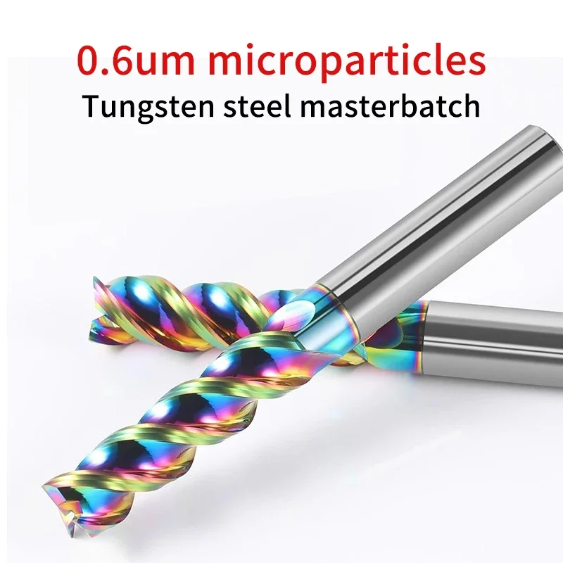 U Slot Carbide Endmill HRC65 3 Flute DLC Coating T... – Grandado