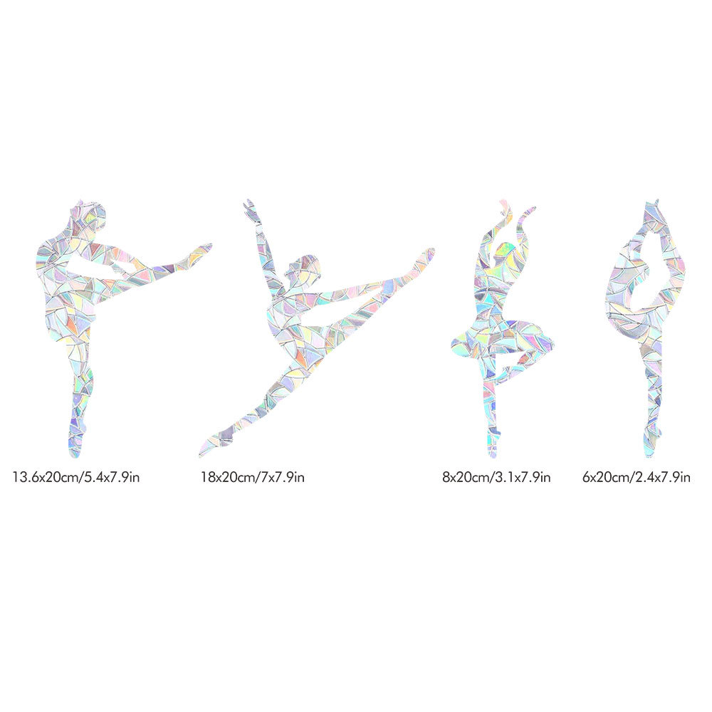 Ballet Dancing Sun Catcher Window Sticker For Girl... – Grandado