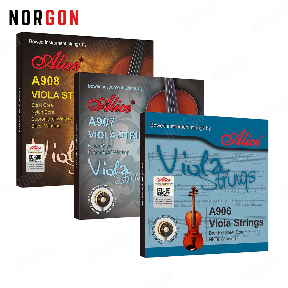 Alice Geavanceerde Altvioolsnaren Stalen/Nylon Cor... – Grandado
