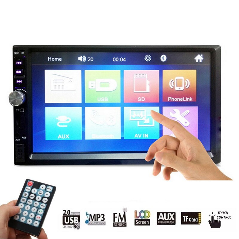 2Din 7" Touch screen car Autoradio MP5 radio casse... – Grandado
