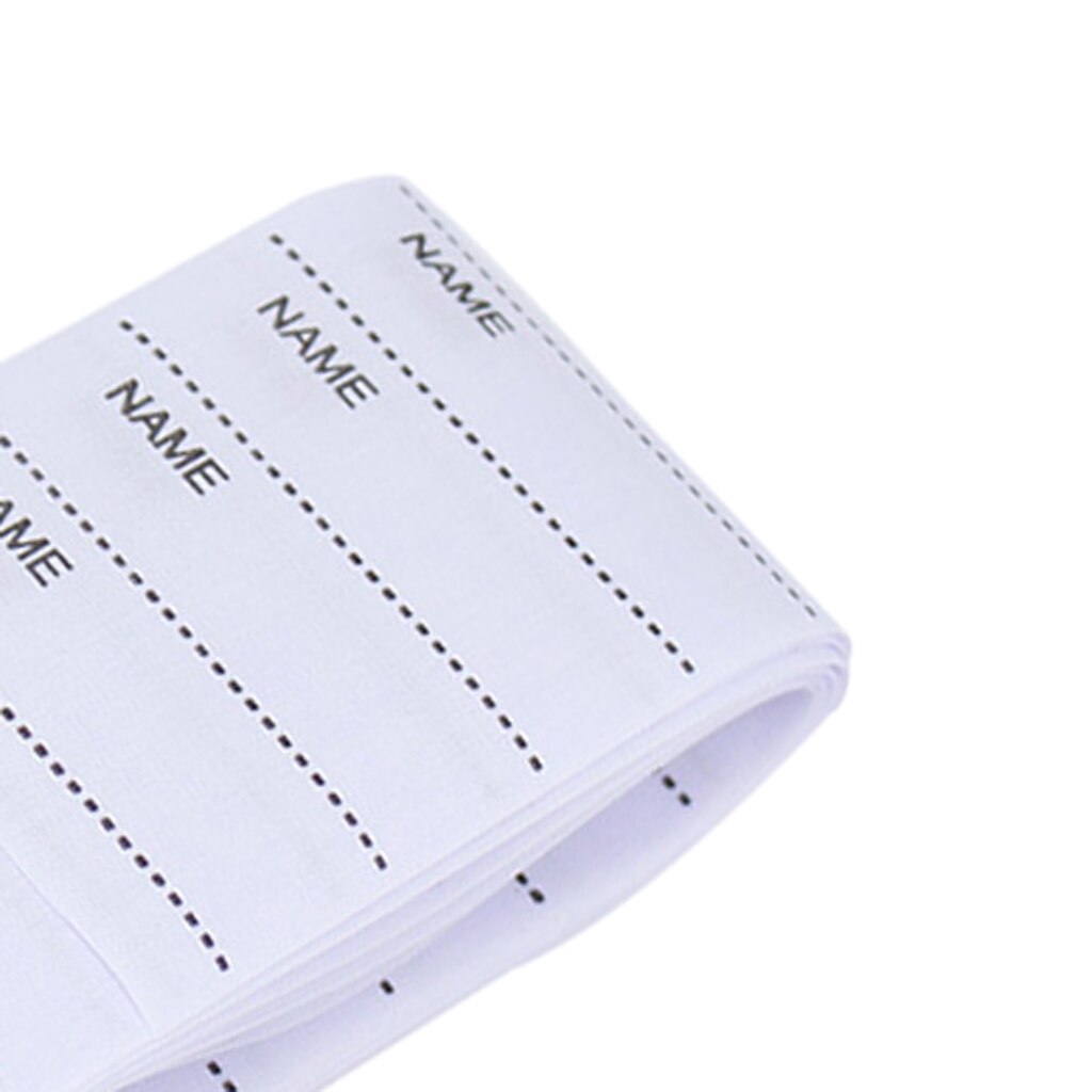 200 Pieces Sew On Name Tapes Name Tags Labels Unif... – Grandado