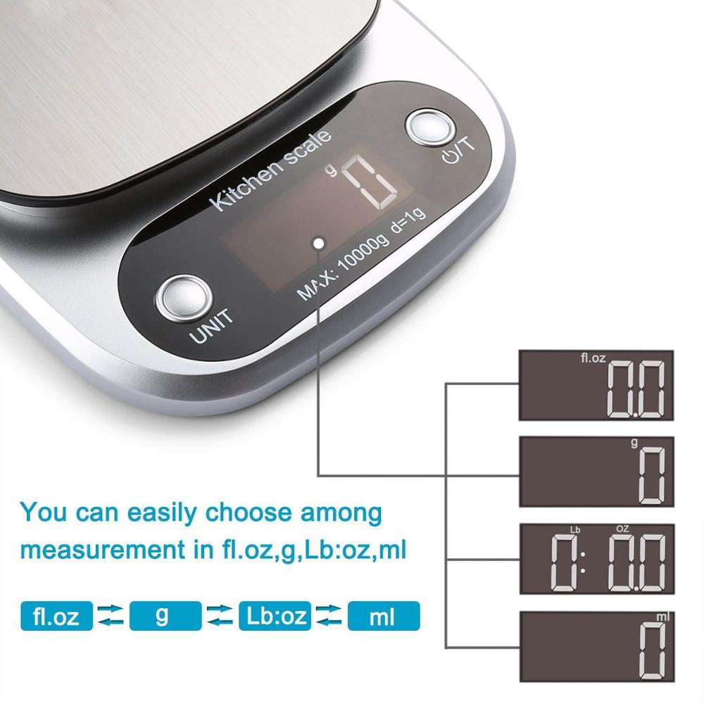 Digital Kitchen Scale 10kg Food Scale Multifunctio... – Grandado