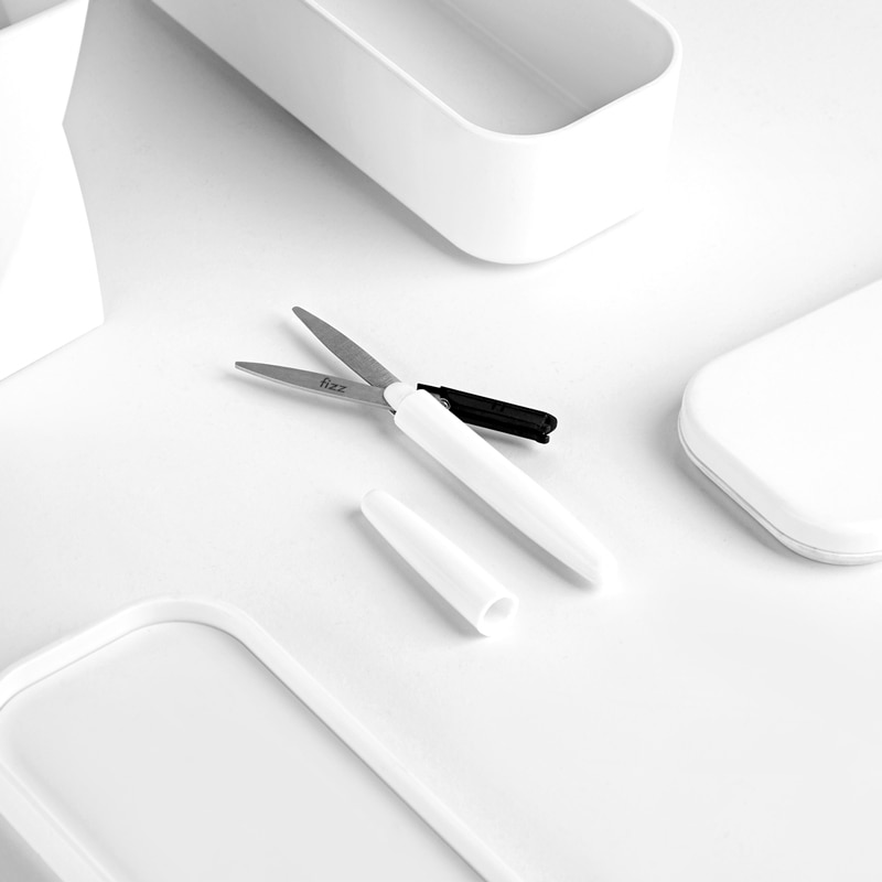 Fizz Portable Scissors Anti-Rust Anti-Stick Self-L... – Grandado