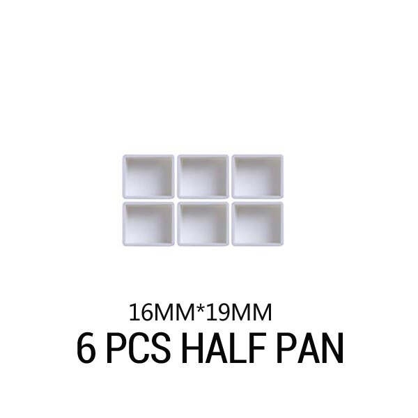 6/12/24/36/48Pcs Empty Half/Full Pan White Half Pa... – Vicedeal
