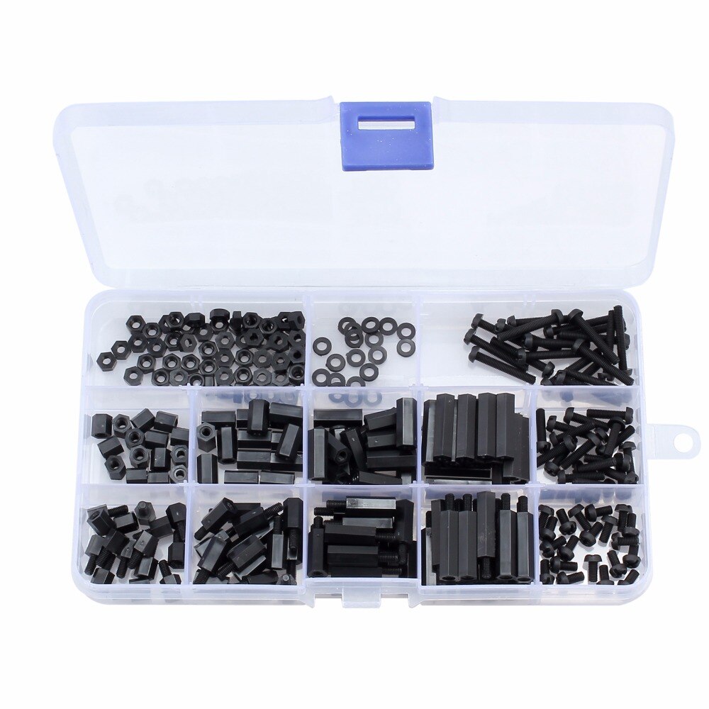 Neoteck 260 pcs Standoff Plastic Moer Assortiment ... – Grandado