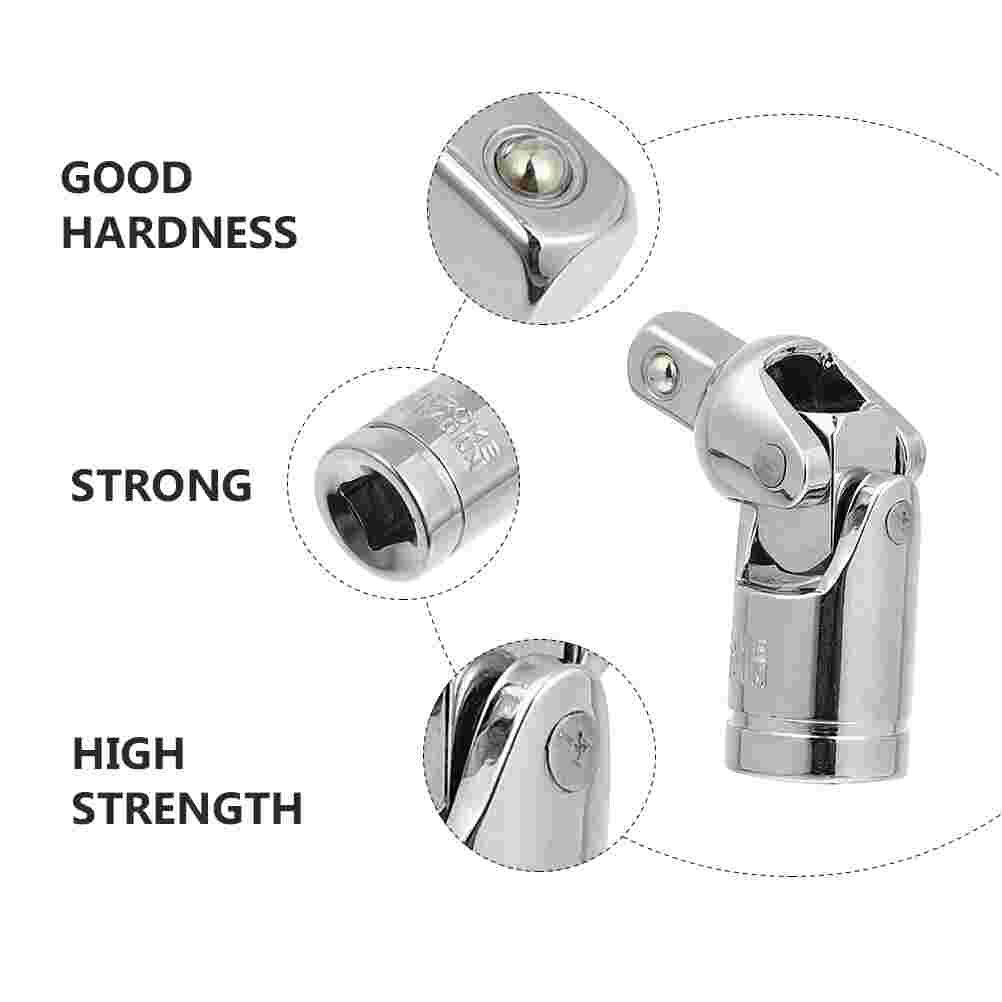 2 Pcs 1/4 Gimbal Joint Socket Socket Wrench Car Re... – Grandado