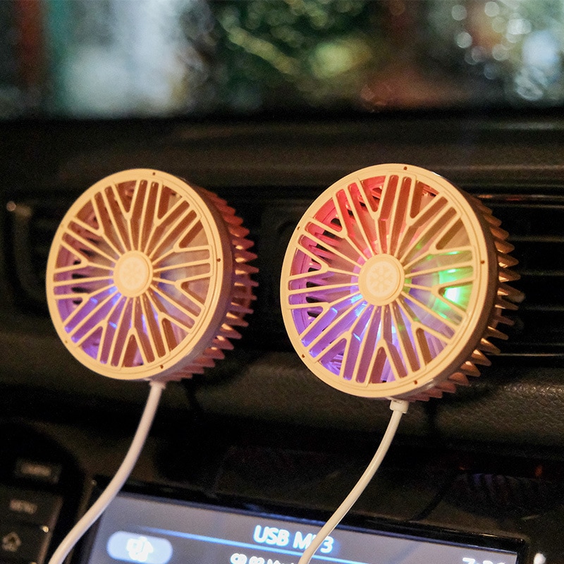 Car Mounted Air Outlet Fan Small Fan Car Mounted A... – Vicedeal