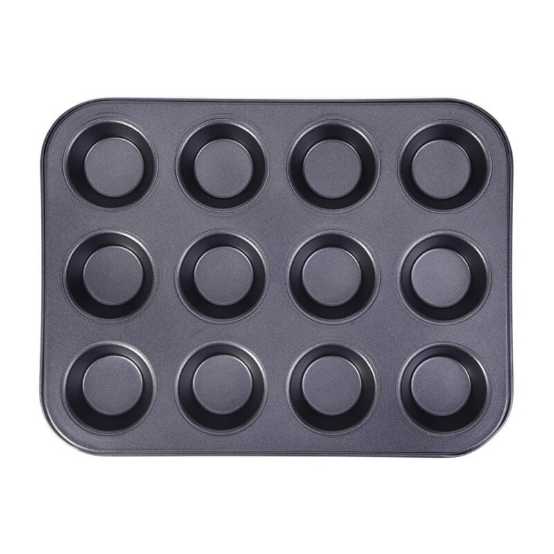 12 Holes Square Cupcake Pan Muffin Tray Cupcake Mo... – Vicedeal