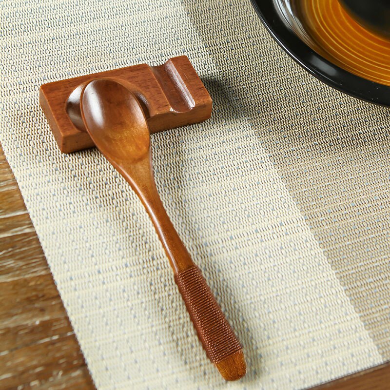Japanese style wooden spoon practical tableware ho... – Vicedeal