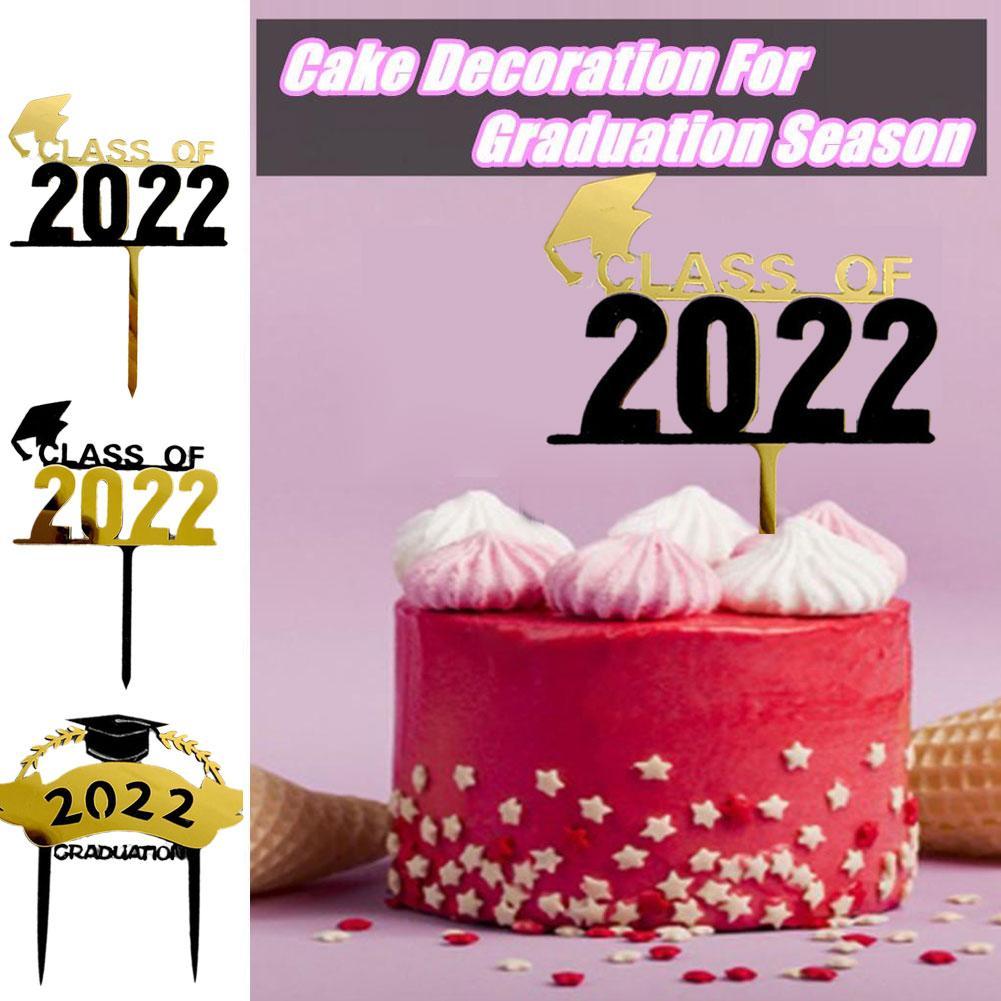 Class of 2022 Cake Topper Congrats Grad Acrylic Ca... – Vicedeal