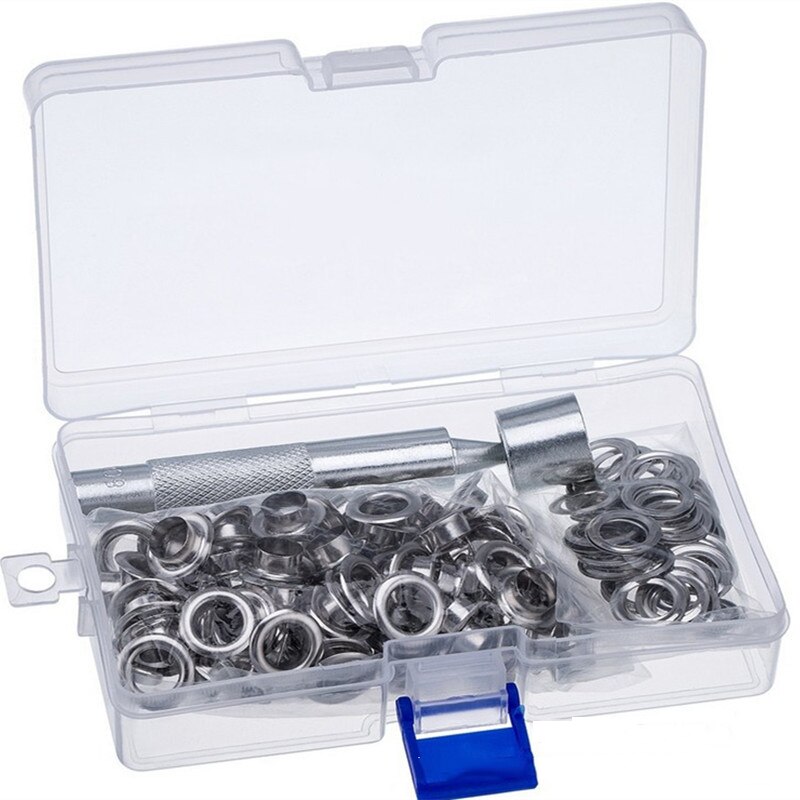 100Sets 10Mm Oogje Set Metalen Oogjes Gesp O Ring ... – Vicedeal