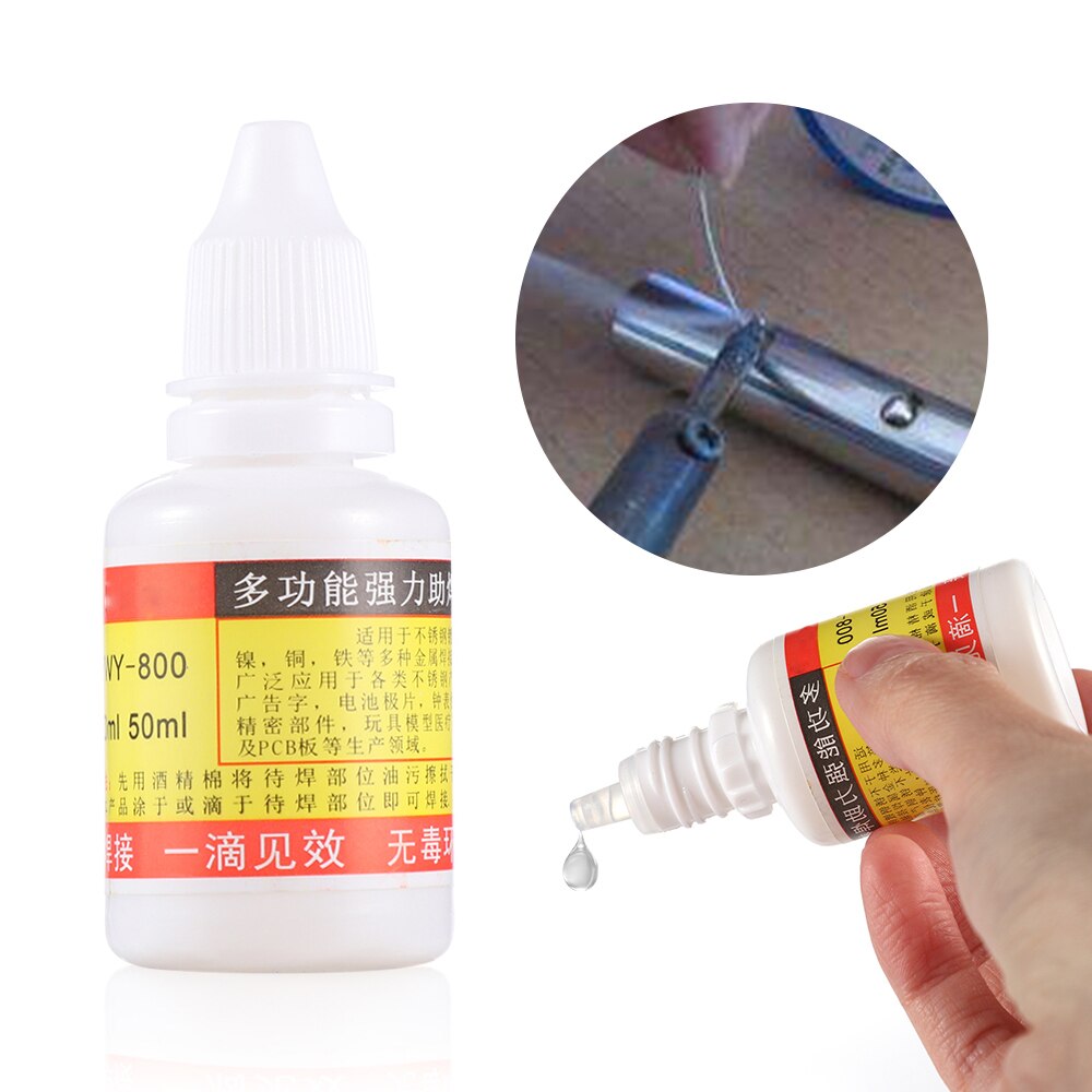 1PC 20ml Stainless Steel Flux Solder Flow Liquid W... – Grandado