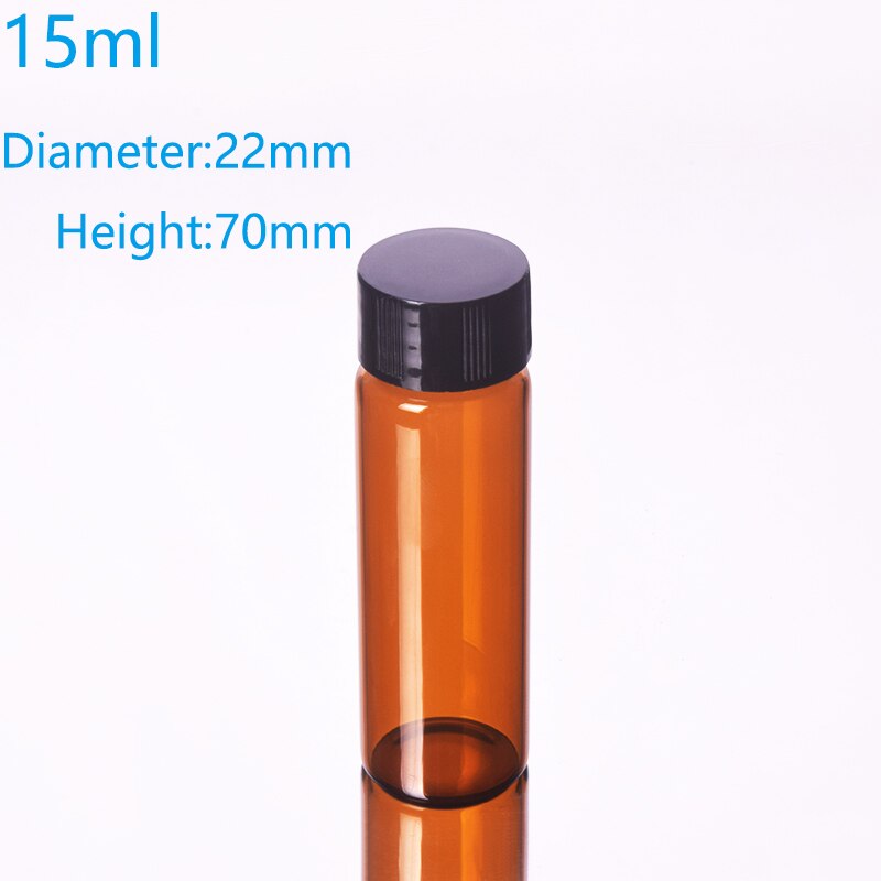 10pcs Brown sample bottle,Capacity 15ml,lyophilize... – Vicedeal