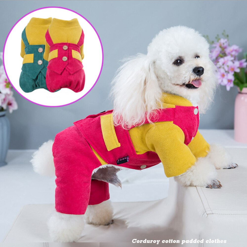 Fleece Pet Dog Clothes For Dogs Coat Sweatshirt Bo... – Grandado
